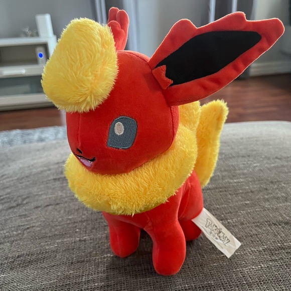 Pokemon | Toys | Pokemon Flareon 8 Plush | Poshmark